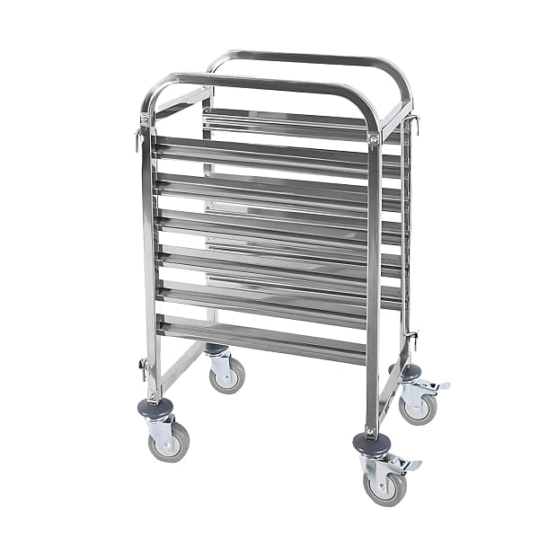 Brilliant Kitchen Knock 393576 | 6 Tray GN 1/1 Trolley