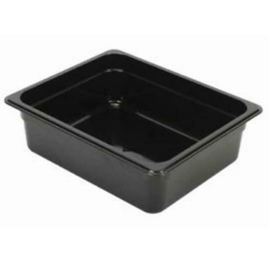 Tantalizing Black GN Pan 1/2 100mm: Kitchen Knock Polycarbonate Set
