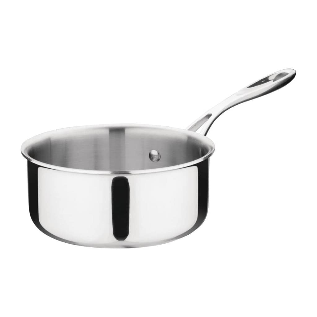 Vogue Y245 Vogue Tri-wall Saucepan St/St - 160mm 1