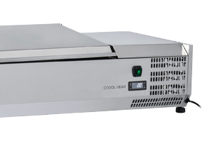 Commercial Benchtop Salad Bars | GN Pan Refrigerated Units – KW