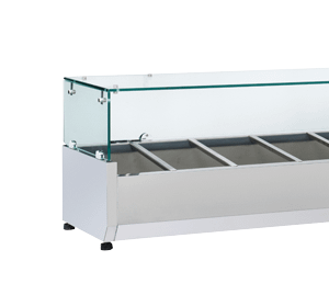 Commercial Benchtop Salad Bars | GN Pan Refrigerated Units – KW