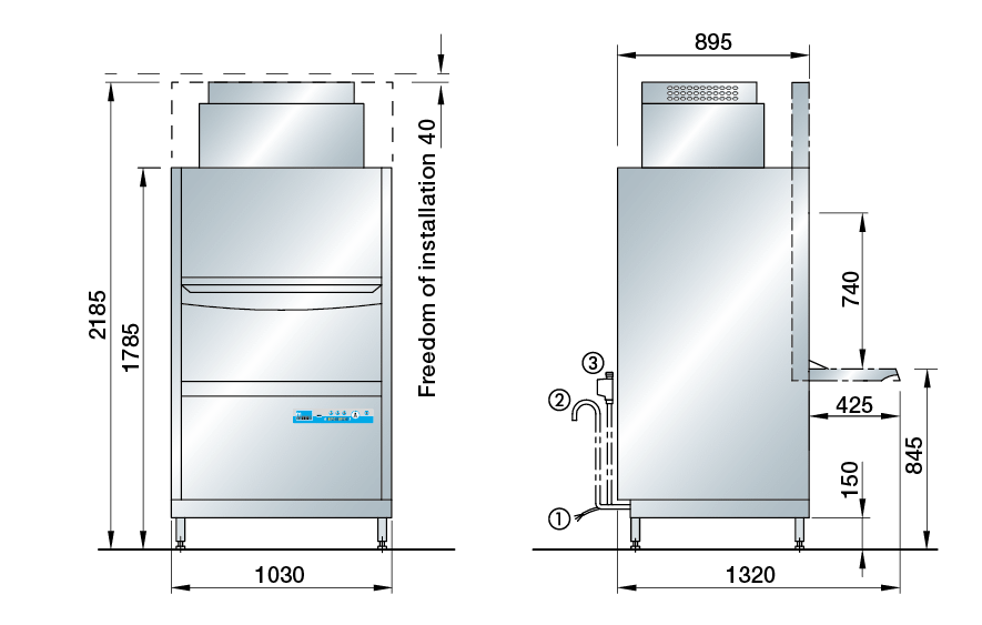 Commercial Dishwasher - Powerful Cleaning | KW Commercial Kitchen