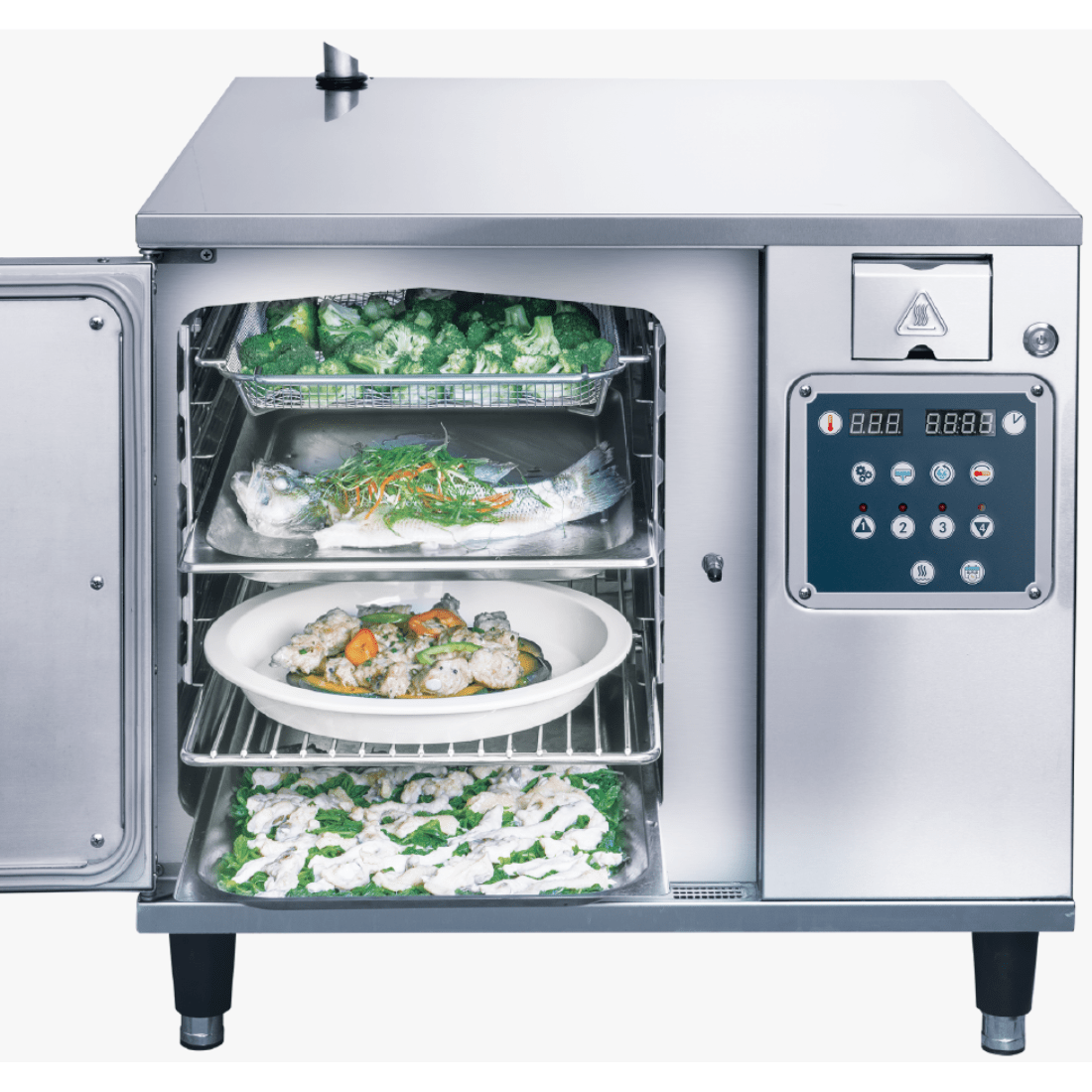 FED NP-4SL Steamer – High-Power, Fast & Efficient Cooking