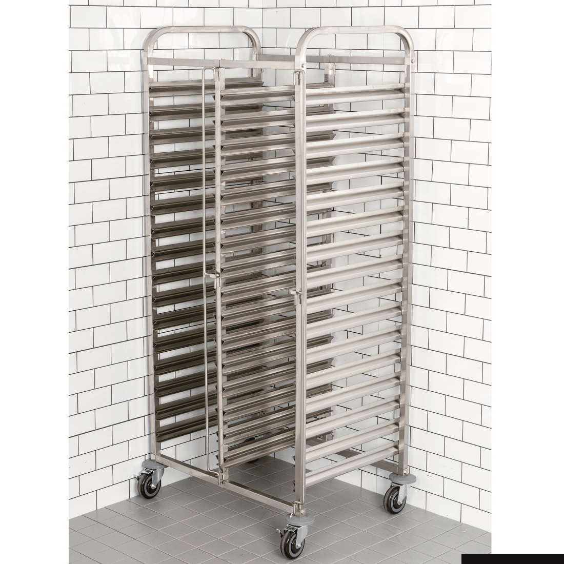 FED Modular System Gastronorm Pan Trolley - 32 Pan, 201 Stainless Steel ...
